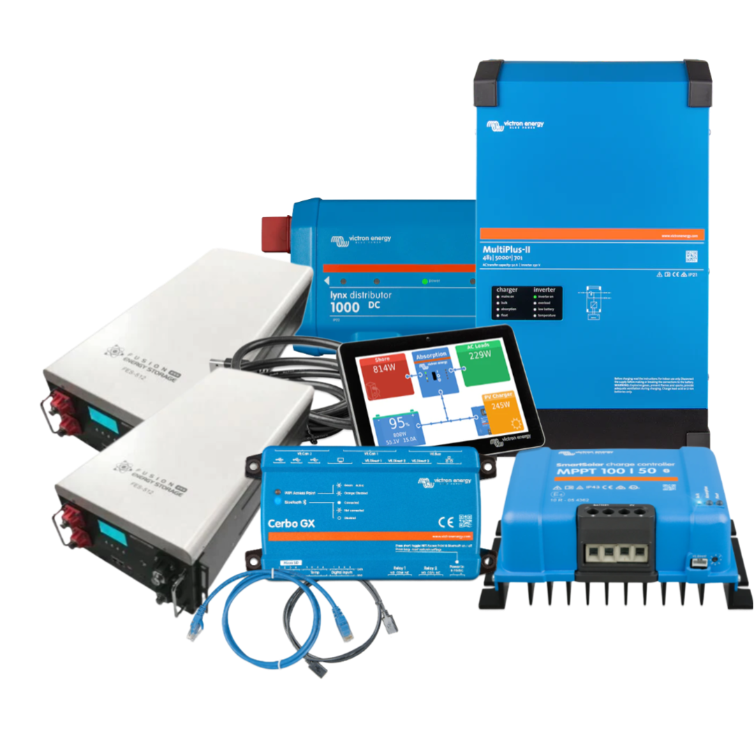 48v Off-Grid Pack |Victron & Fusion