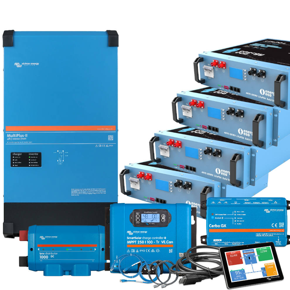 48v Off-Grid Pack | Victron & Energy Eco Semi-Solid State Lithium Batt