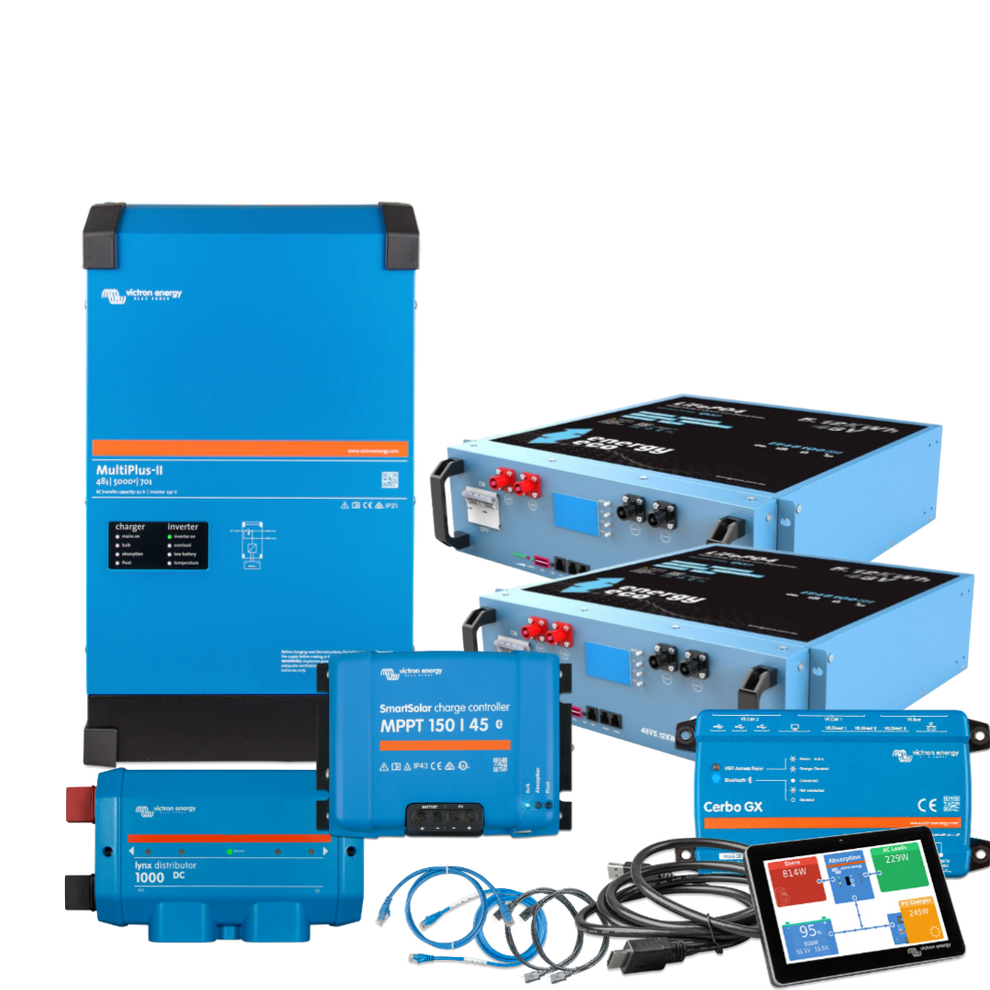 48v Off-Grid Pack | Victron & Energy Eco Semi-Solid State Lithium Batt