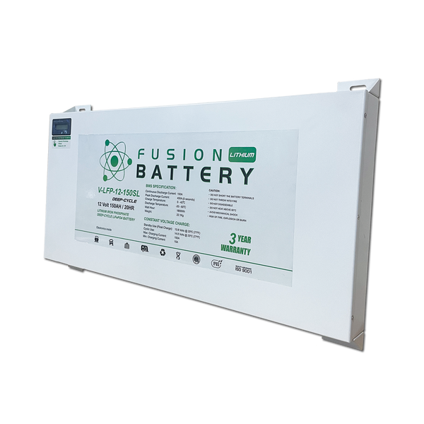 V-LFP-12-150SL | 12v 150AH Fusion Lithium Battery | Deep Cycle
